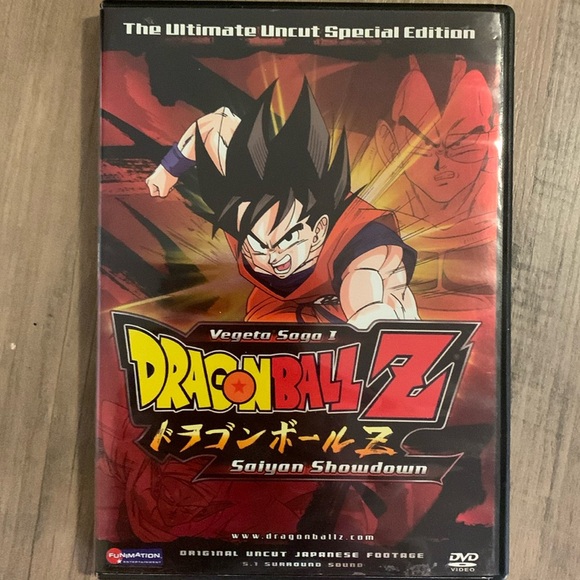 Media | Dragon Ball Z Saiyan Showdown Dvd | Poshmark